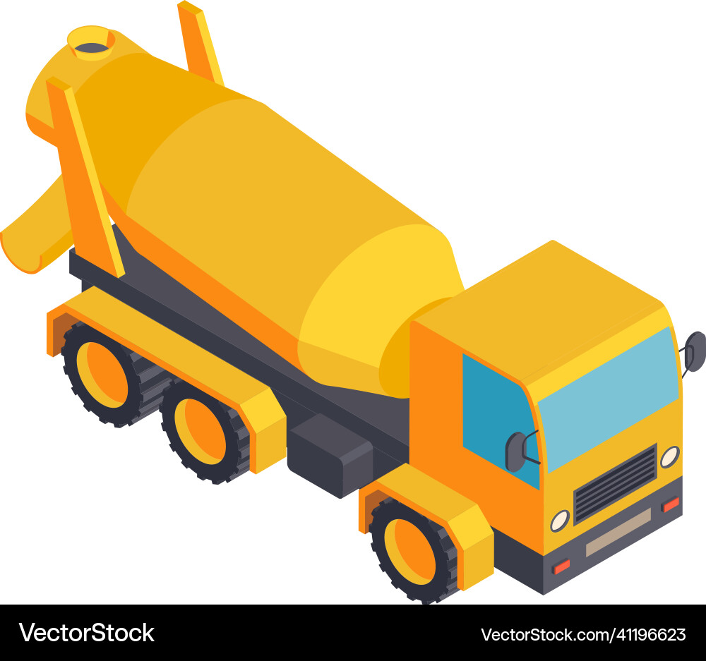 Mixer truck icon Royalty Free Vector Image - VectorStock
