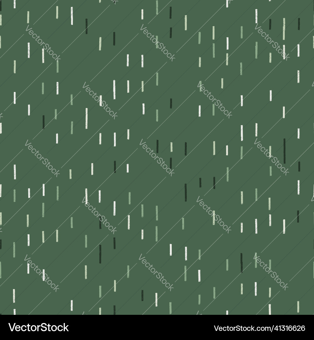 Green hand drawn seamless texture design Vector Image