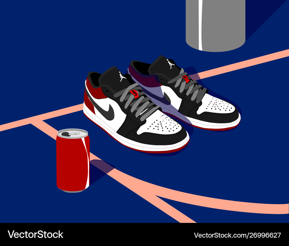 Air jordan 1 Royalty Free Vector Image - VectorStock