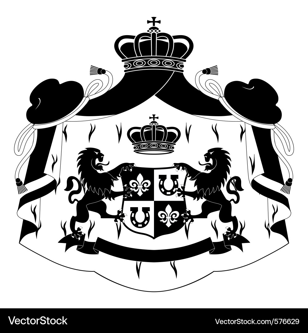 Coat of arms Royalty Free Vector Image - VectorStock