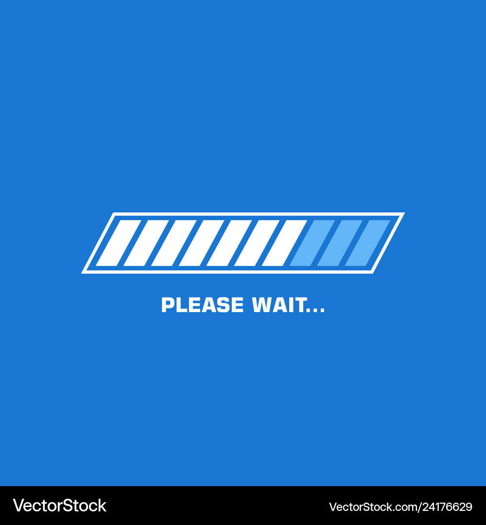 Please Wait Logo Please Wait Animations Free Download In GIF, MP4,