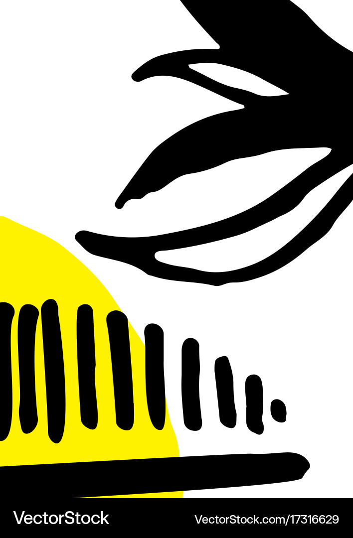 Simple decorative handmade background Royalty Free Vector