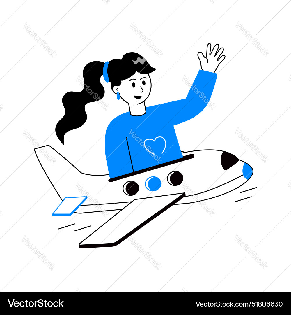 Air travel Royalty Free Vector Image - VectorStock
