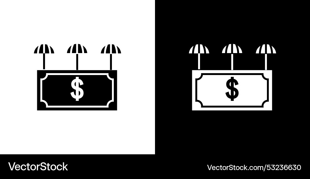 Hedge Fonds-Symbol einfaches Symbol Lizenzfreier Vektor