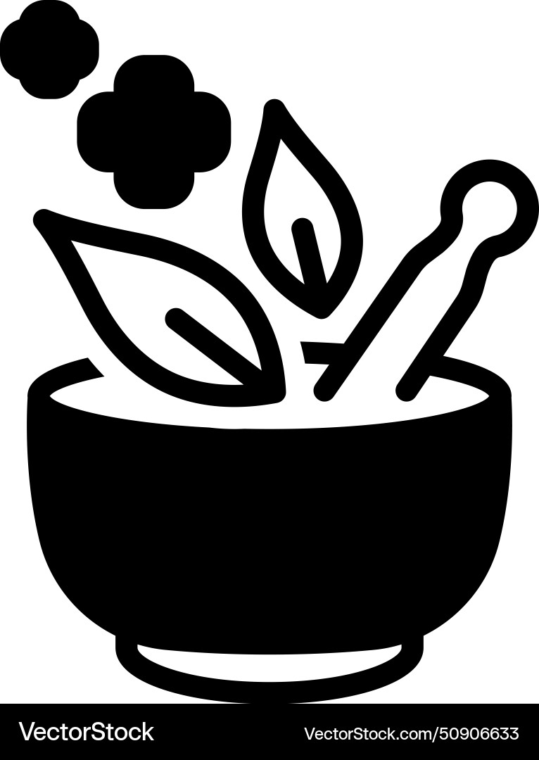 Herbal medicine Royalty Free Vector Image - VectorStock