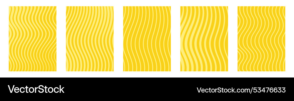 Noodle pattern poster Royalty Free Vector Image