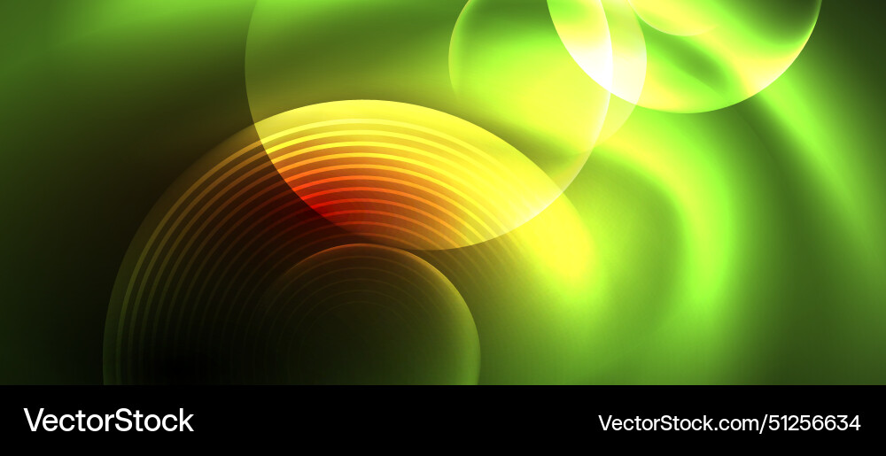 Neon magic light design for Royalty Free Vector Image