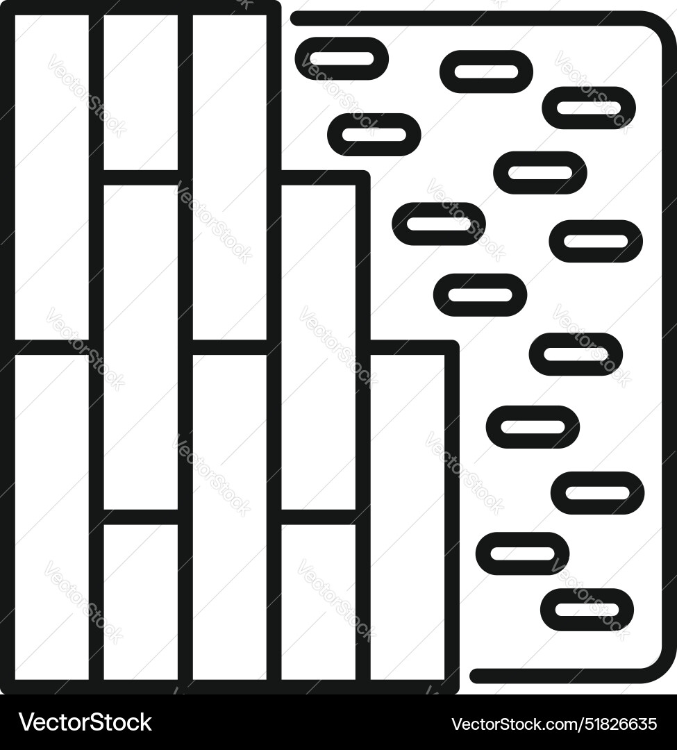 Construction waterproof membrane protecting Vector Image