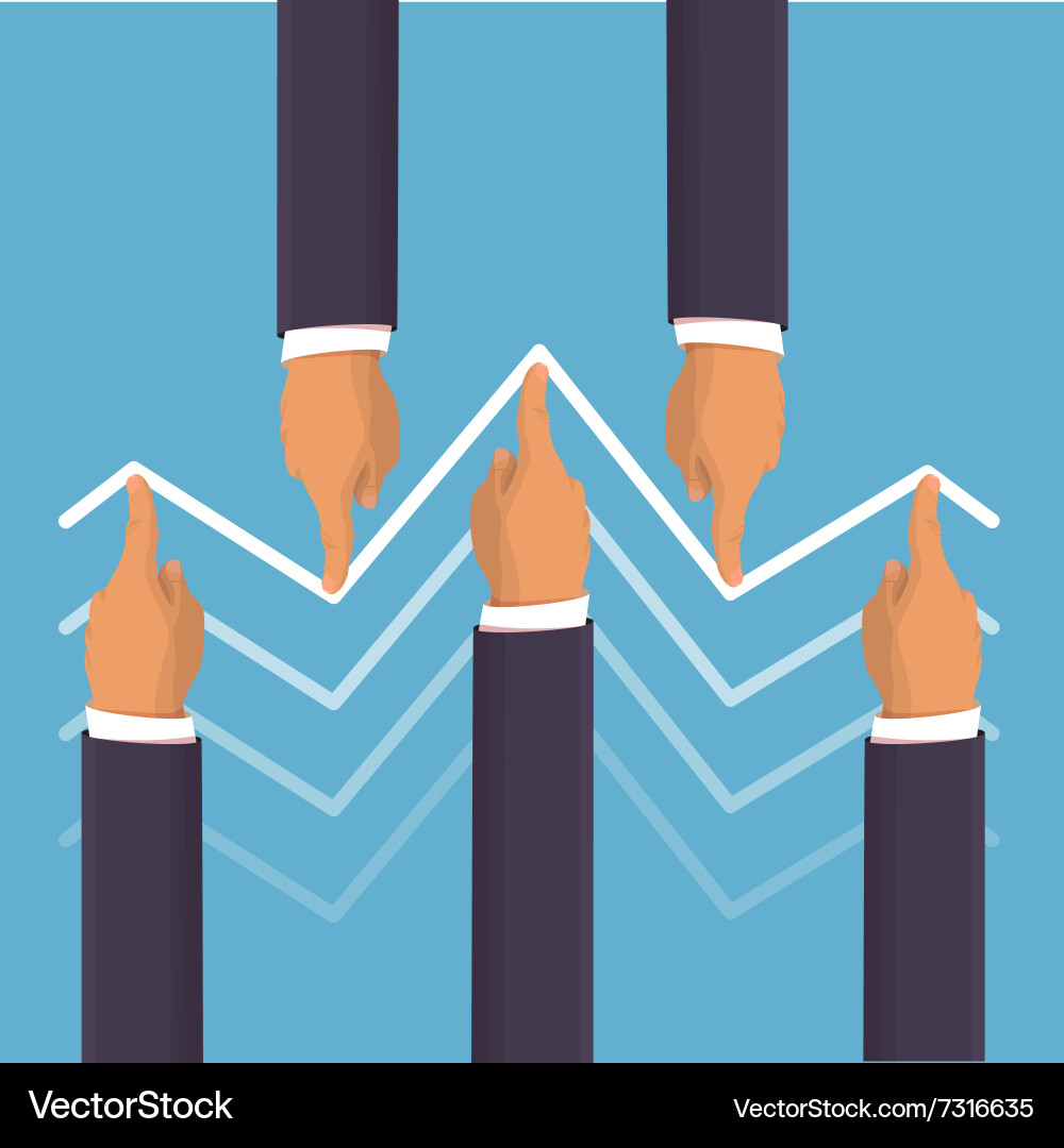 Market Price Control Royalty Free Vector Image