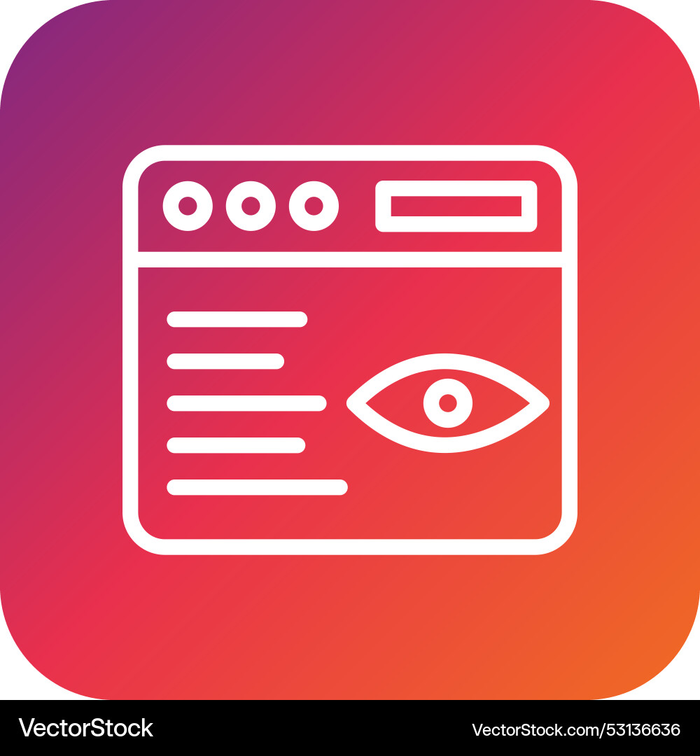 Impression icon design Royalty Free Vector Image