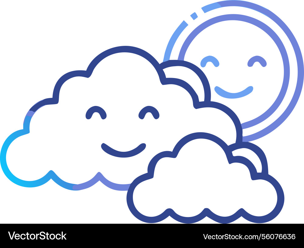 Nature & Atmosphere Icons Royalty Free Vector Image