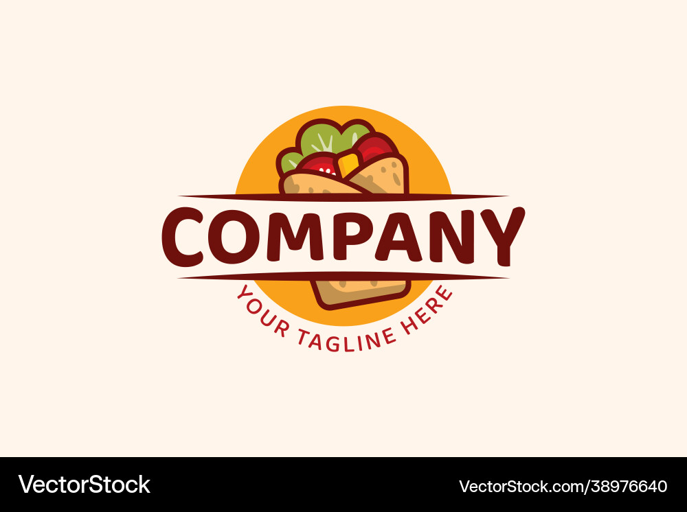Kebab logo Royalty Free Vector Image - VectorStock