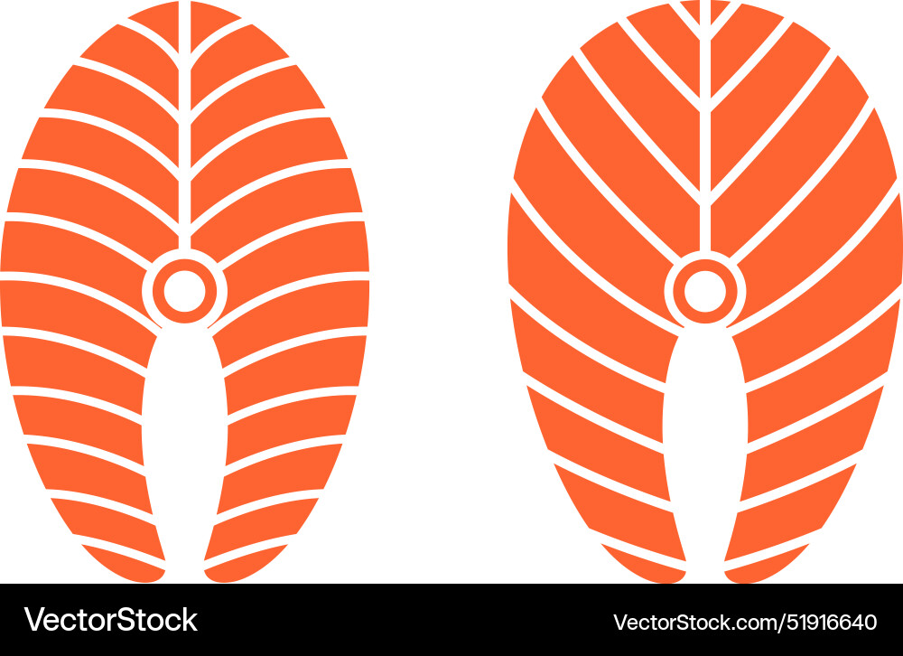 Salmon Royalty Free Vector Image - VectorStock