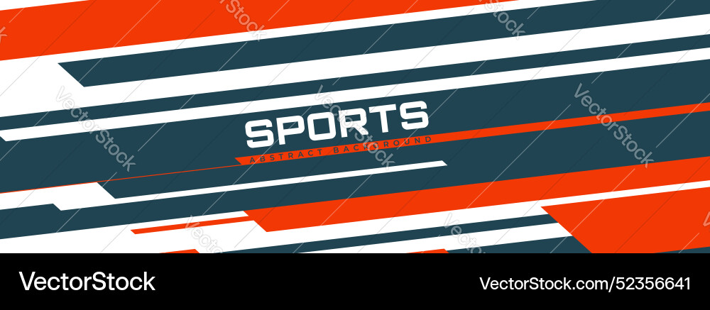 Modern sport banner design with diagonal white Vector Image