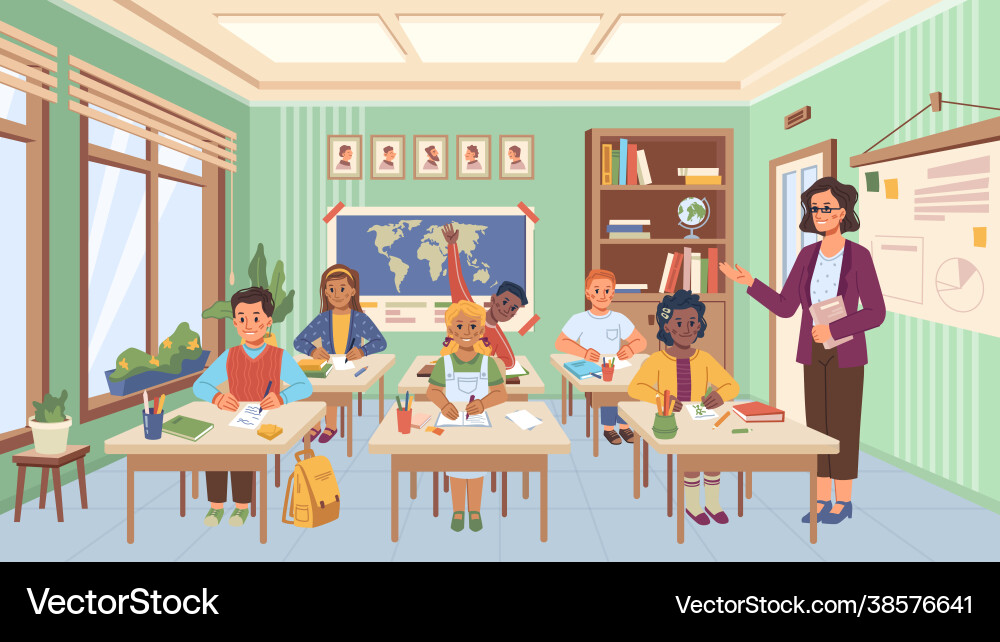 Asking Classroom Question Vector Images (over 170)