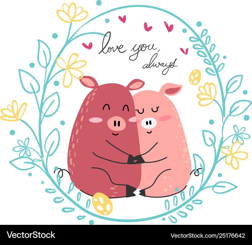 Drawing cute yellow bear with life ring having Vector Image