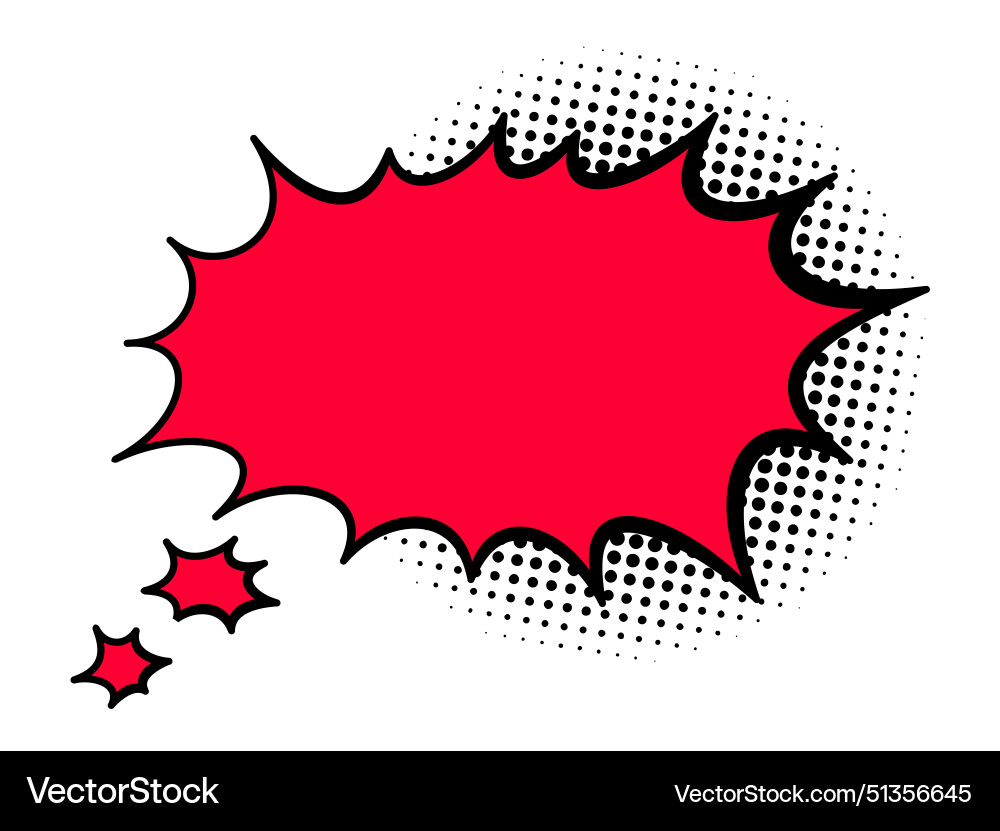 Comics book speech bubbles balloon Royalty Free Vector Image