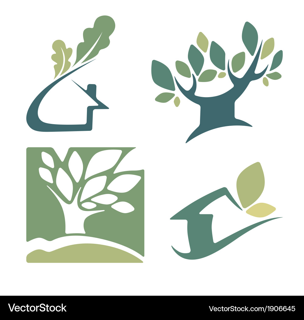 My organic home Royalty Free Vector Image - VectorStock