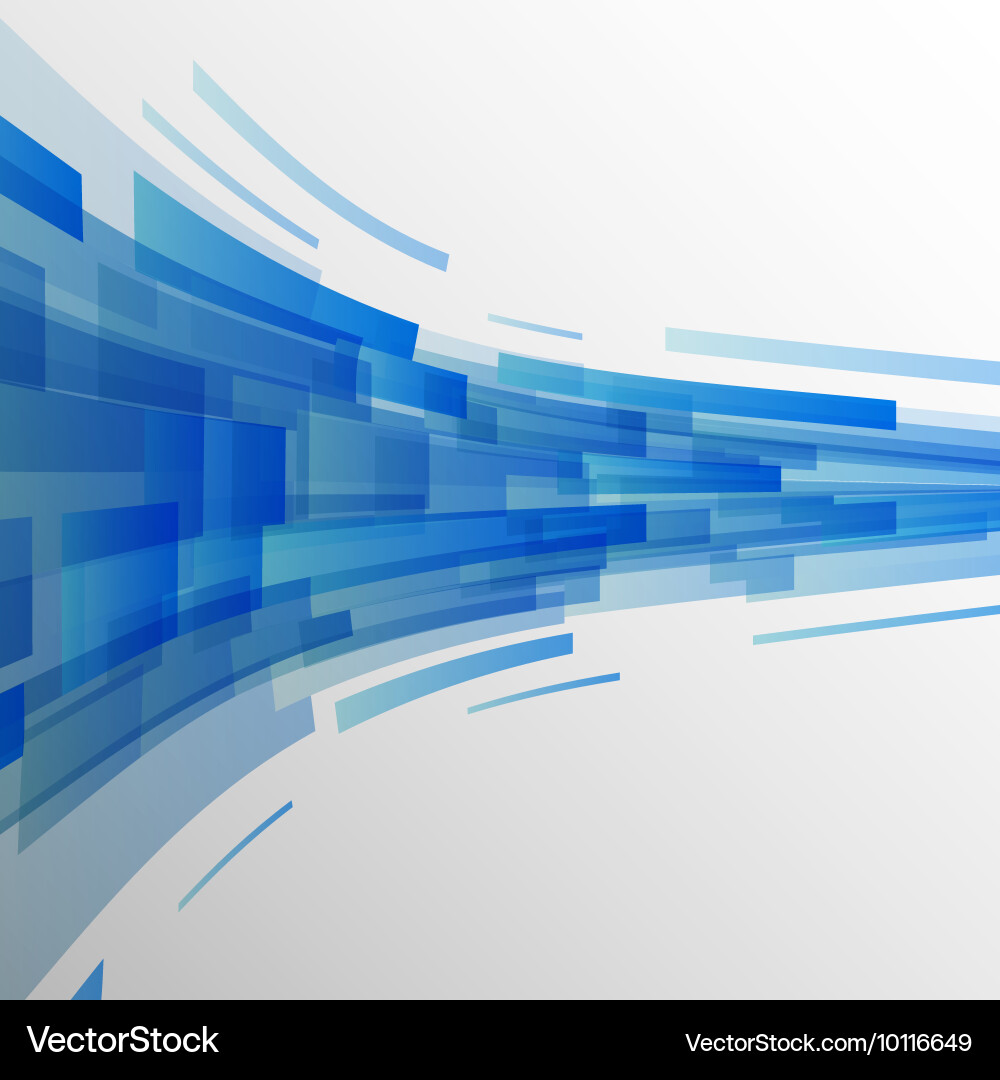 Dark Blue Technology Abstract Background Vector Image