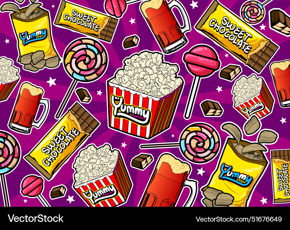 Fast Food Graffiti Vector Images (over 250)
