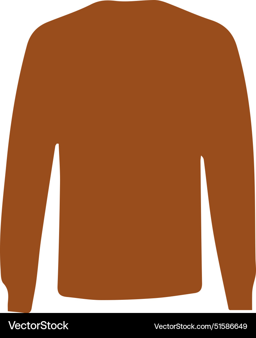 Long sleeve essential t-shirt design Royalty Free Vector