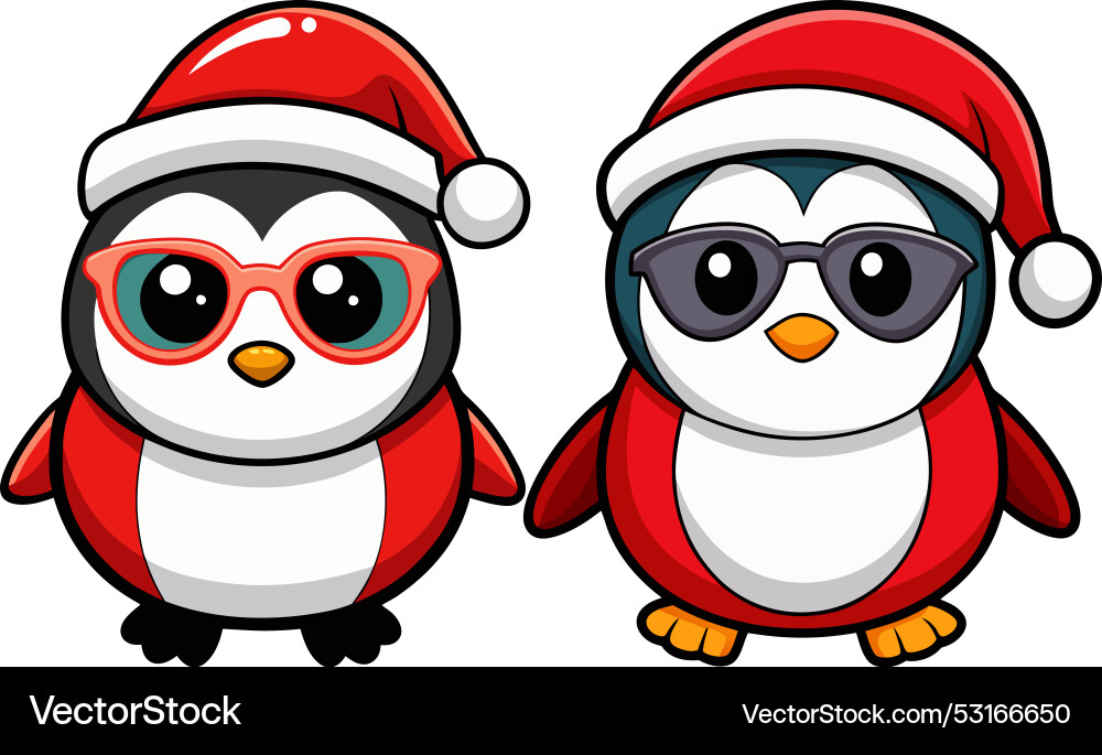 Christmas animals art icon logo Royalty Free Vector Image