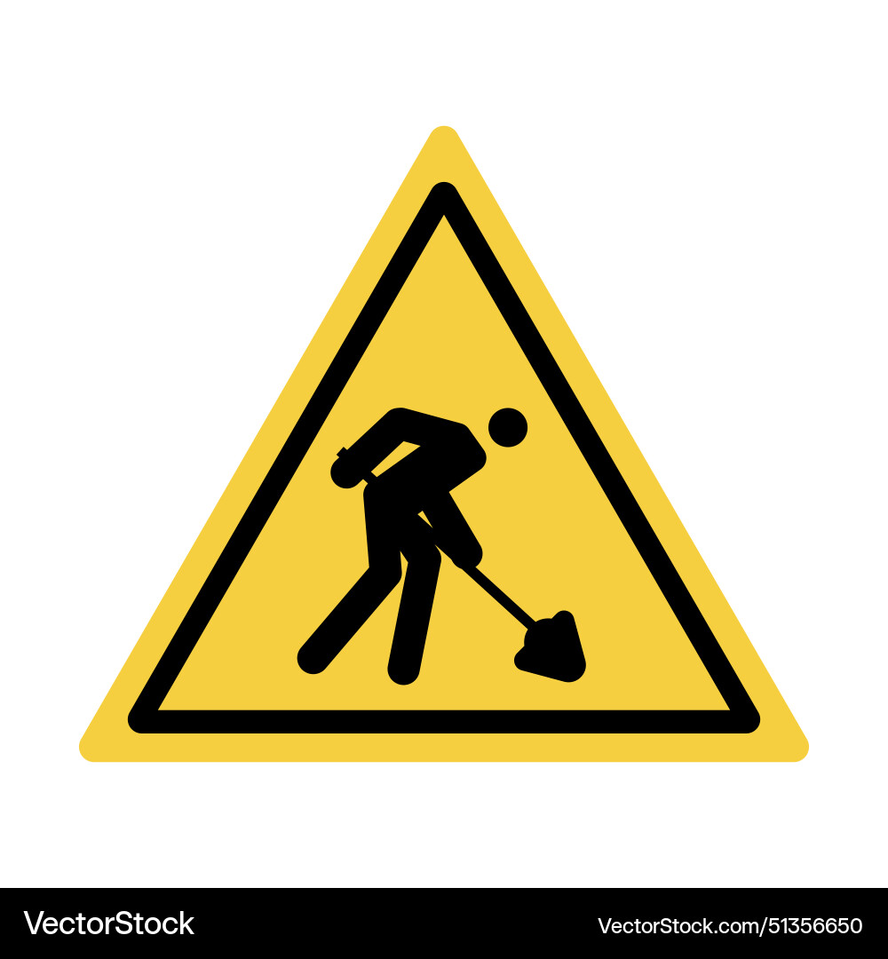 Danger warning board icon caution and dangerous Vector Image
