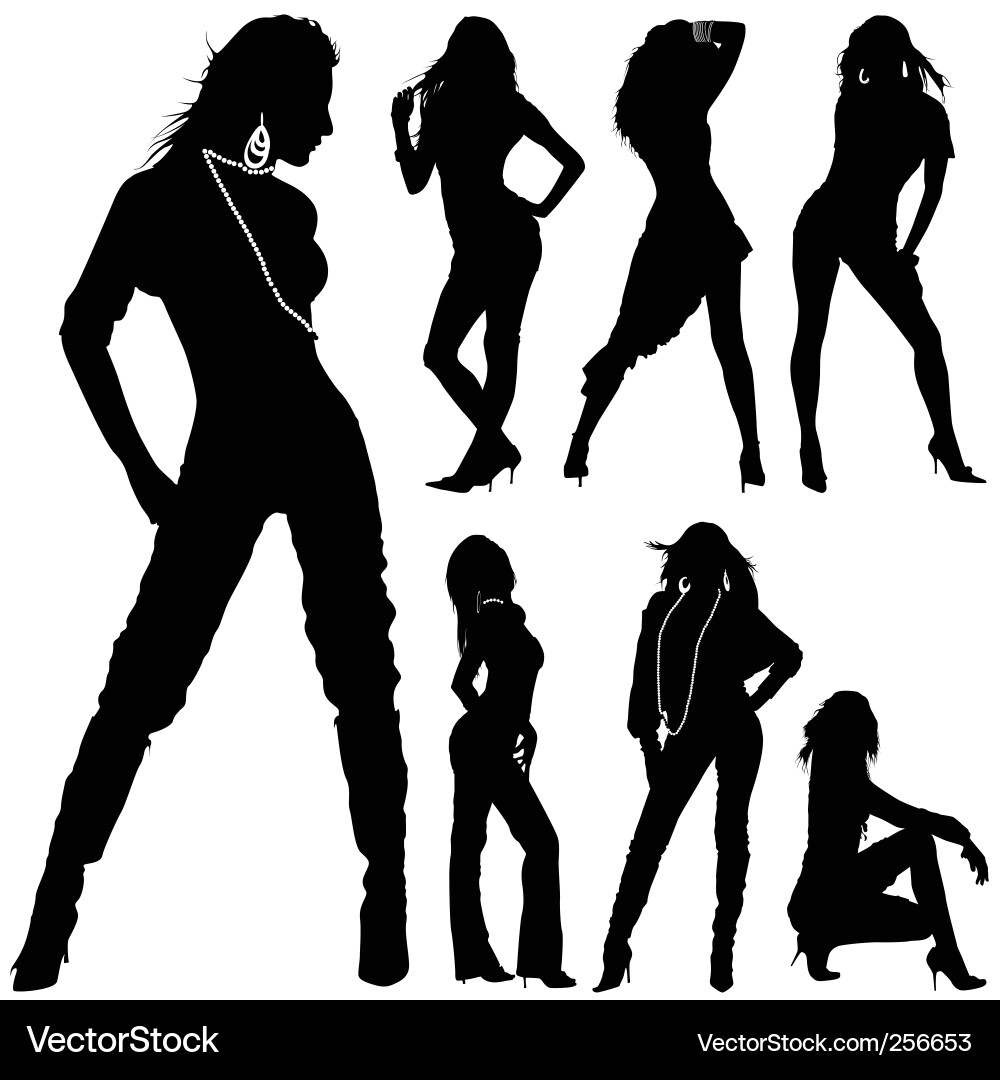 Fashion woman Royalty Free Vector Image - VectorStock