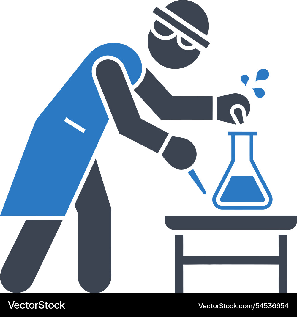 Science lab icon Royalty Free Vector Image - VectorStock