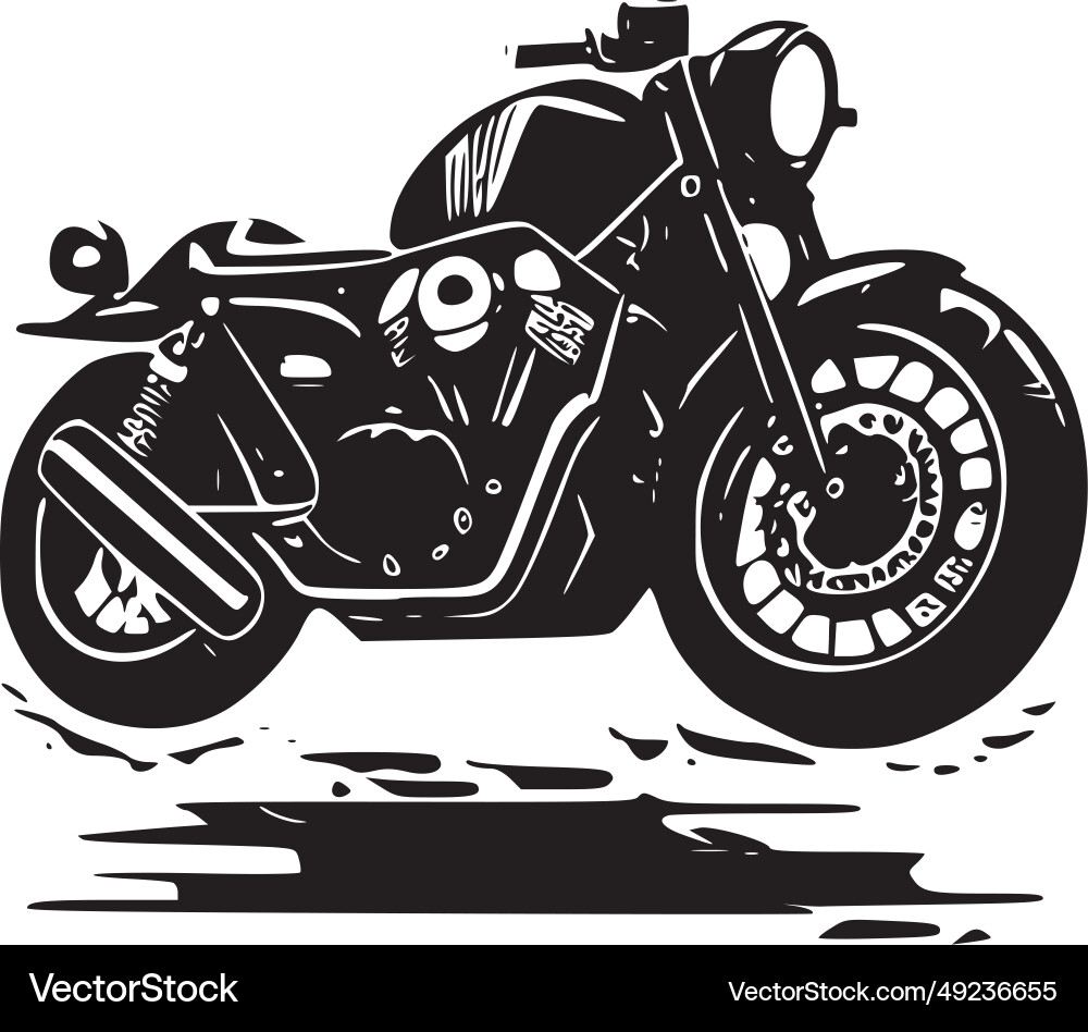 Motorcycle - high quality logo ideal Royalty Free Vector