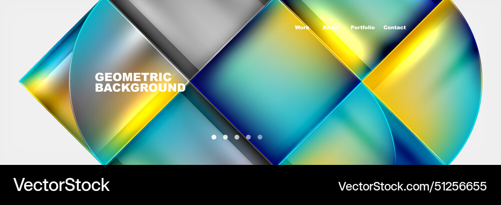 Trendy simple round triangle and circle with Vector Image