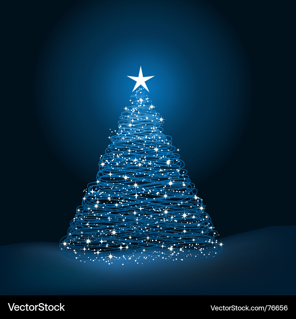 Christmas tree Royalty Free Vector Image - VectorStock