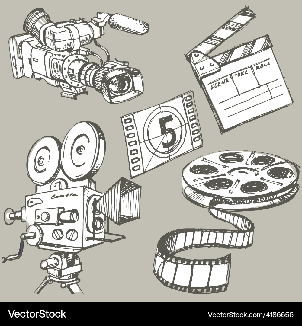 Movie Royalty Free Vector Image - VectorStock