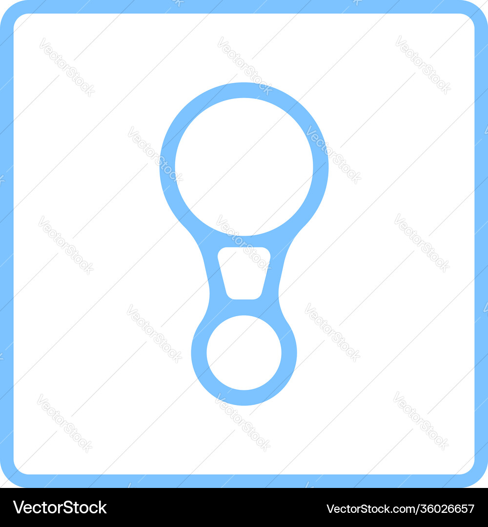 Alpinist descender icon Royalty Free Vector Image