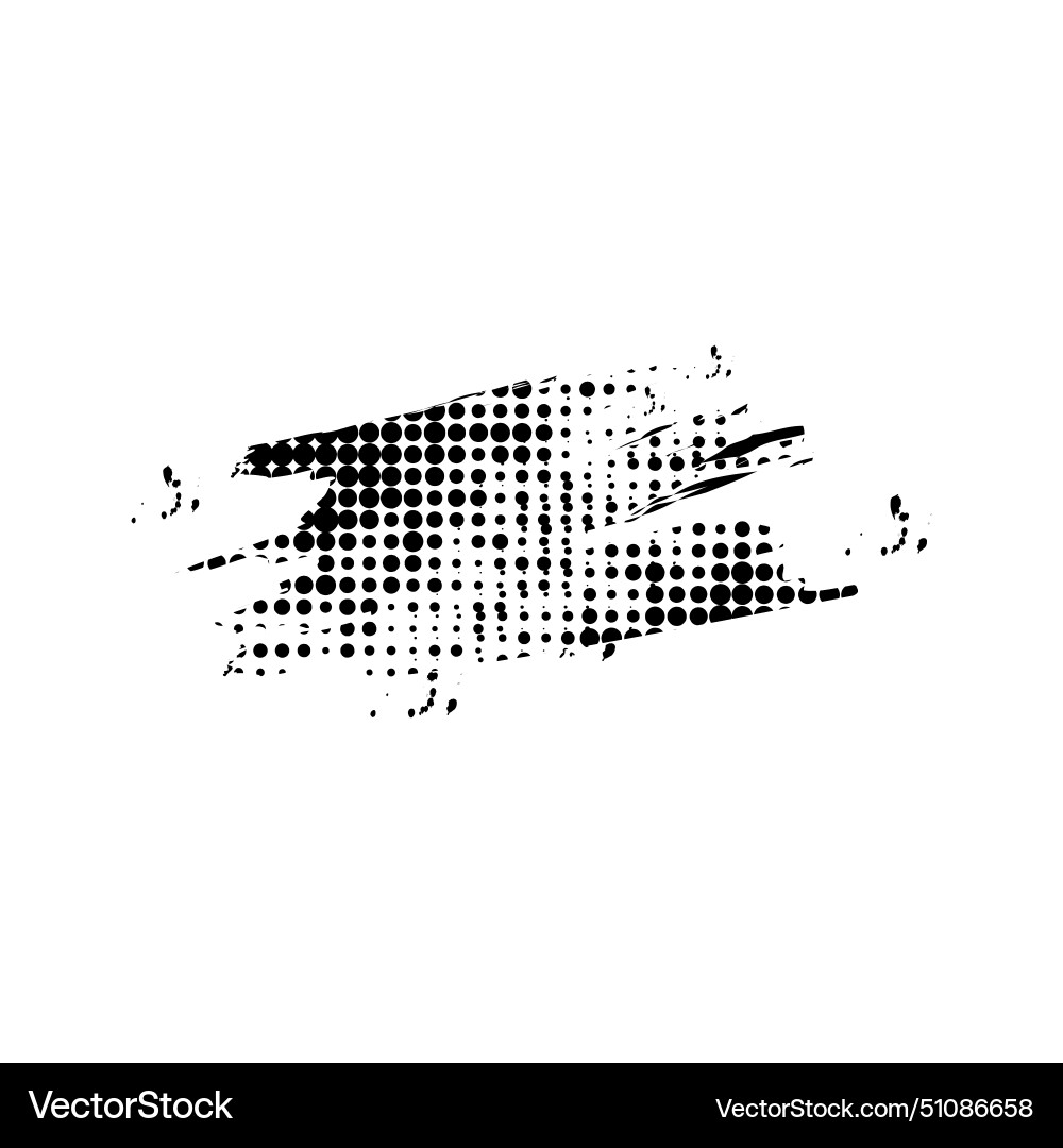 Grunge halftone spot circle dots texture Vector Image