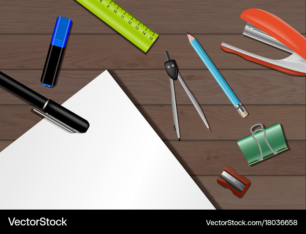 Stationery paper background Royalty Free Vector Image