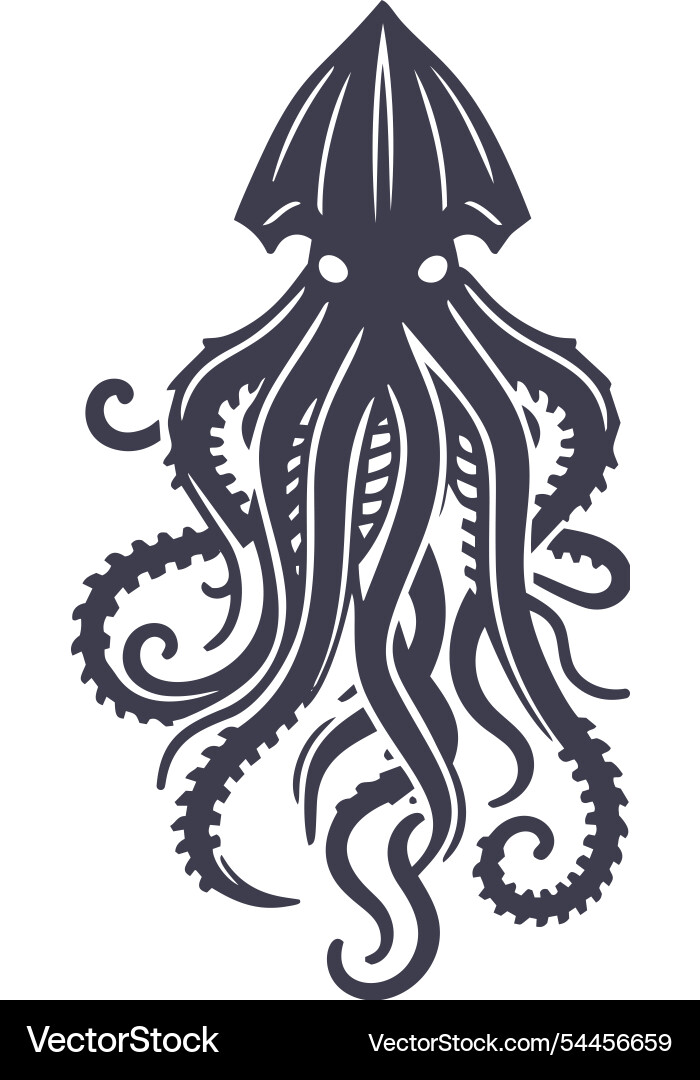 Styliertes Quid Lizenzfreies Vektorbild - VectorStock