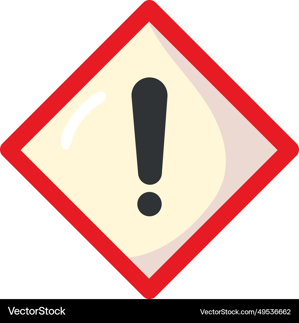 Attention symbol Royalty Free Vector Image - VectorStock