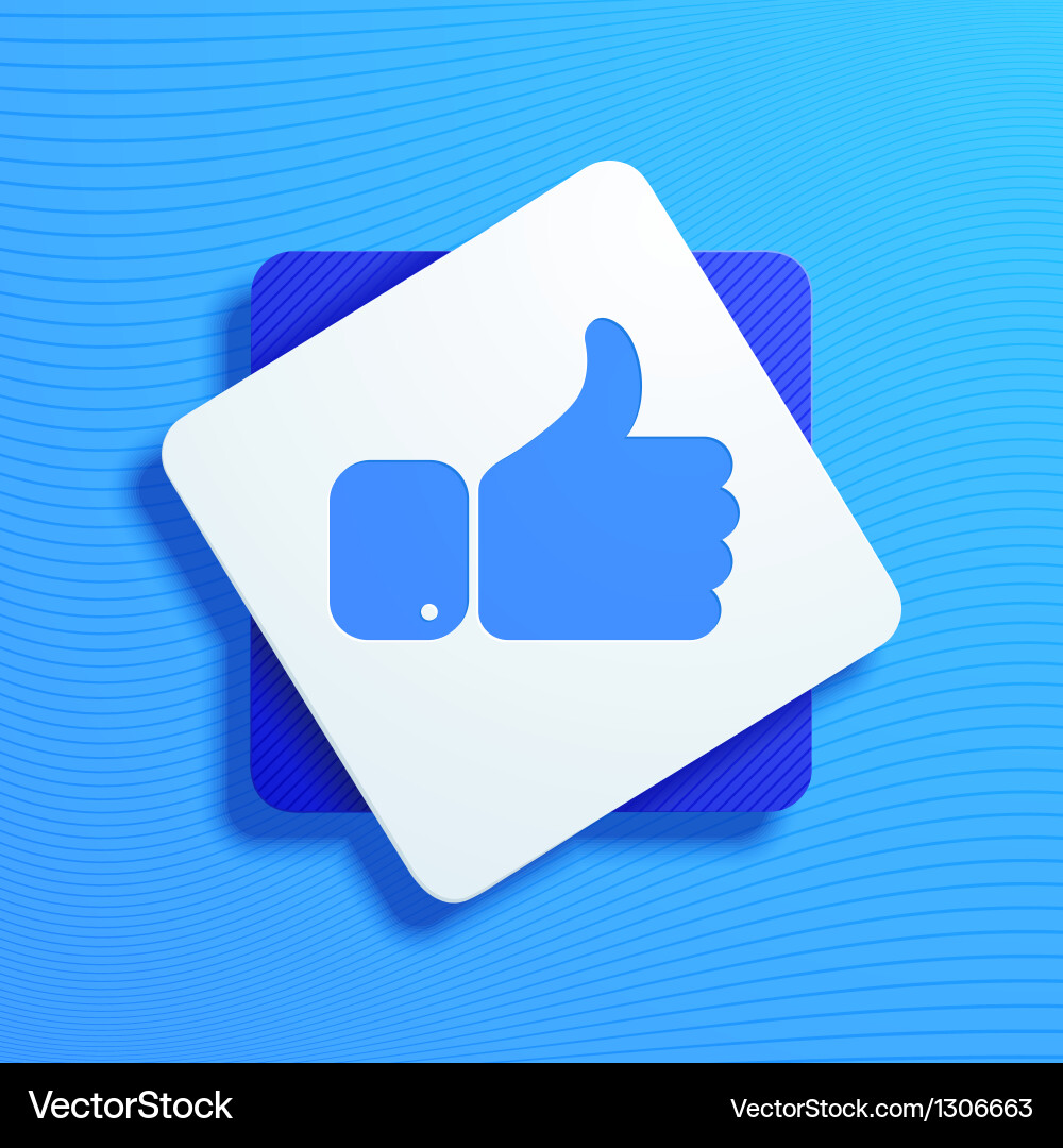 Like Royalty Free Vector Image - VectorStock