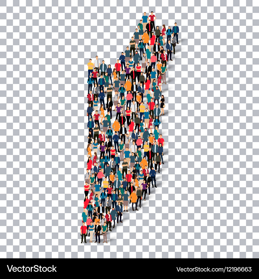 People map country belize Royalty Free Vector Image