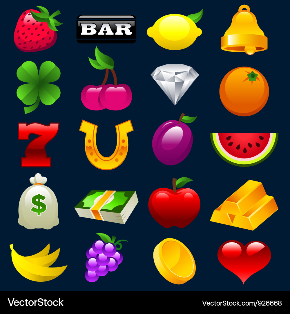 Bar Token Vector Images (over 1,200)
