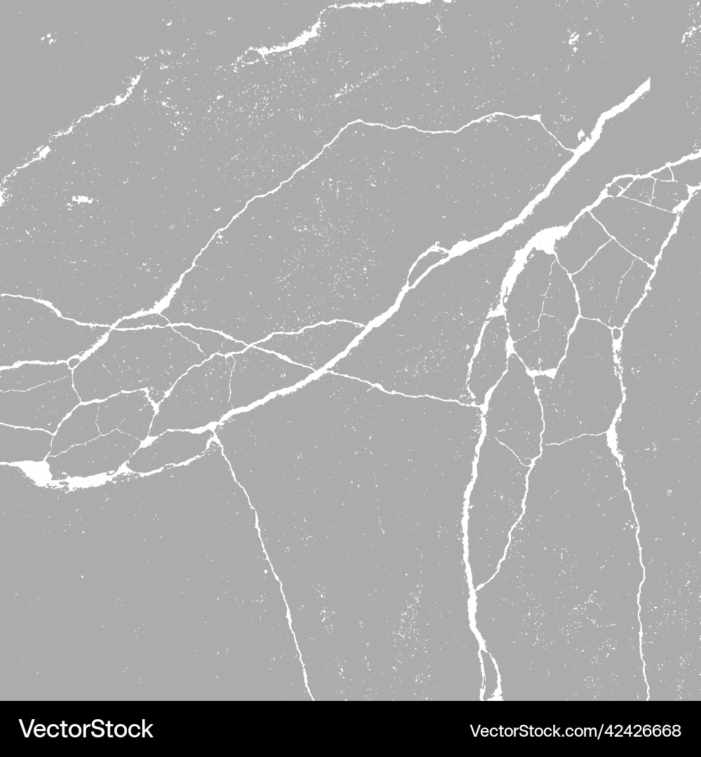 Cracked grunge texture background Royalty Free Vector Image