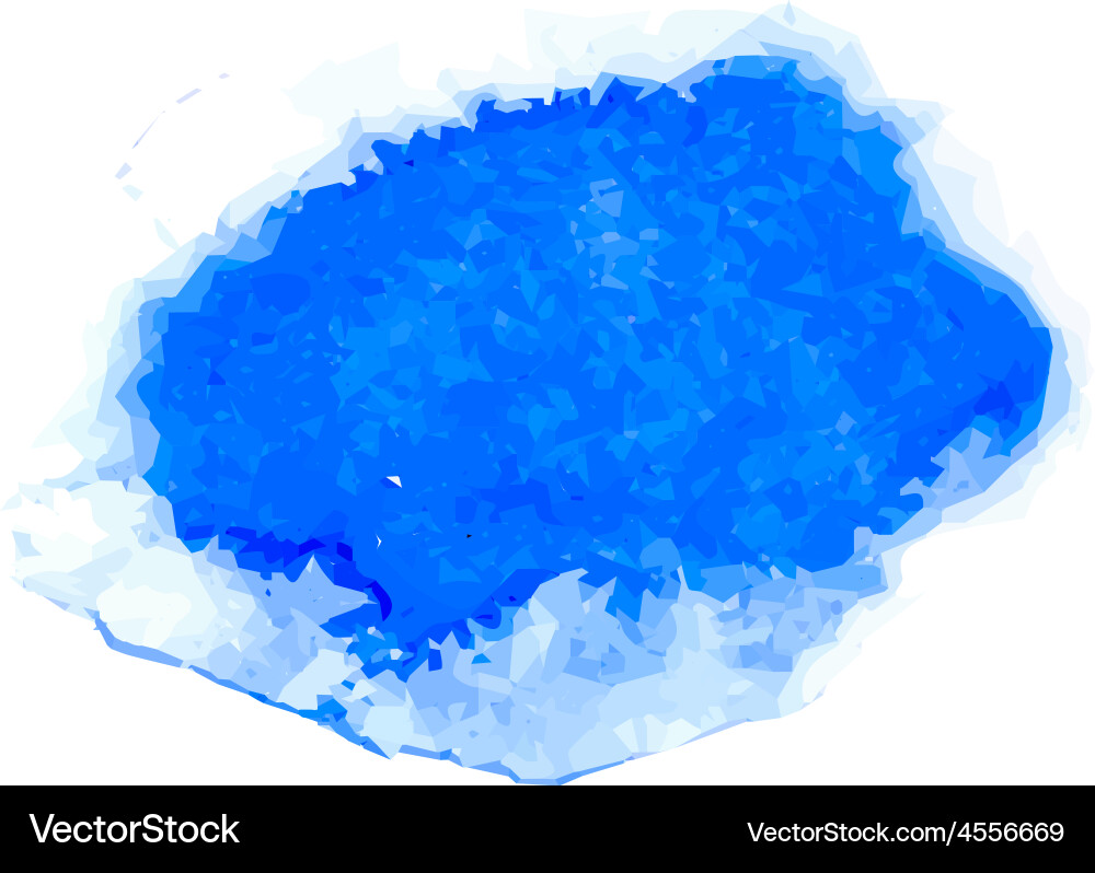 Blue watercolor Royalty Free Vector Image - VectorStock