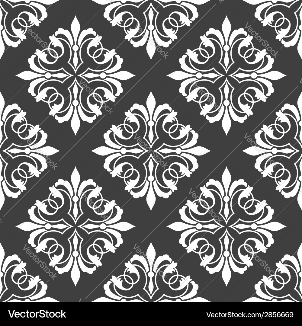Retro ornamental seamless pattern Royalty Free Vector Image