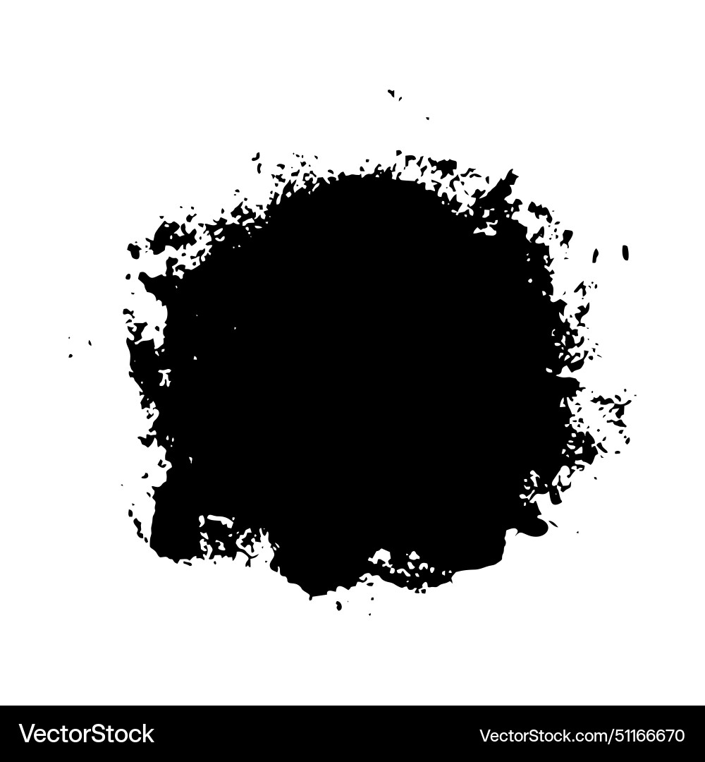 Brush stroke grunge distress textured design Vector Image