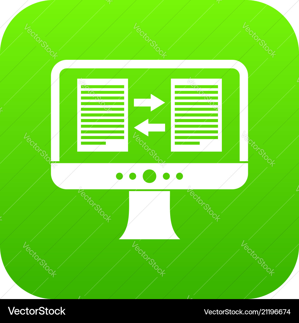 Einfaches Computersymbol