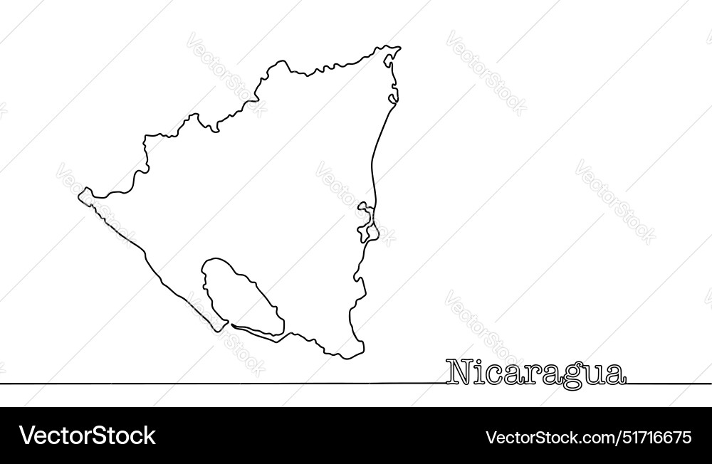 Nicaragua Royalty Free Vector Image - VectorStock