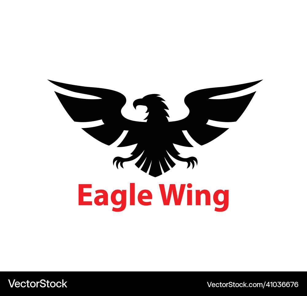 Eagle ming logo Royalty Free Vector Image - VectorStock