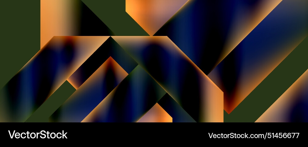 Neon colorful geometric shapes Royalty Free Vector Image