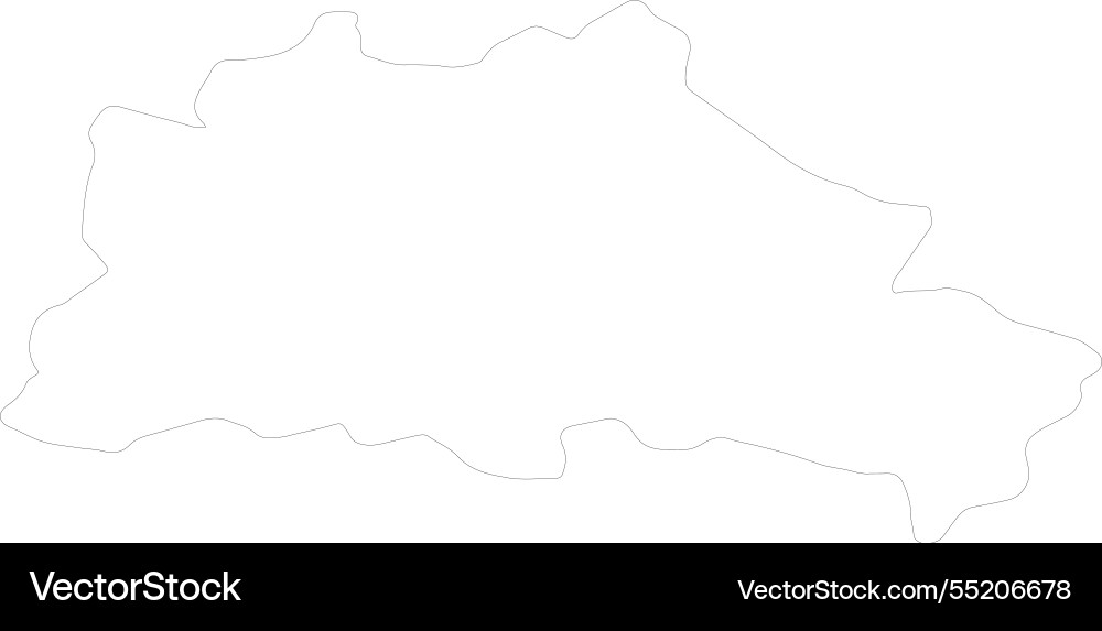 Berlin germany outline map Royalty Free Vector Image